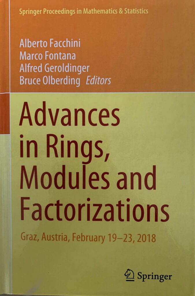 Alberto Facchini – Dipartimento di Matematica "Tullio Levi-Civita"